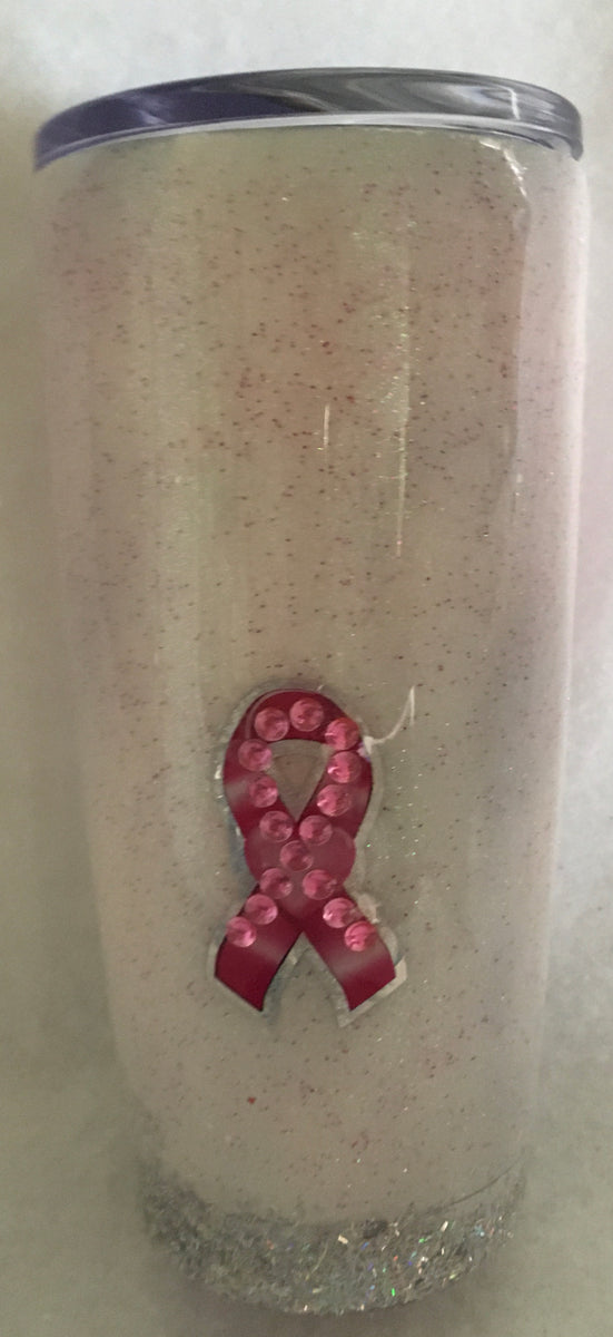 Breast Cancer Survivor cups, huntersville, lake norman, davidson ...